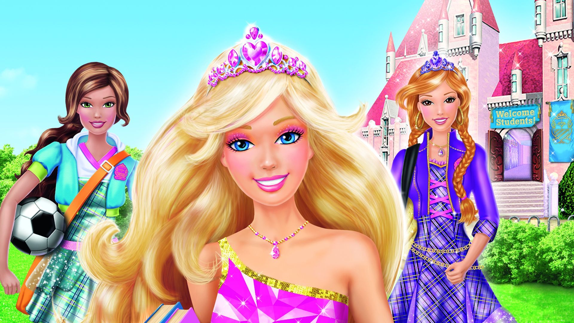 Watch Barbie: Princess Charm School (2011) Full Movie Online - Plex