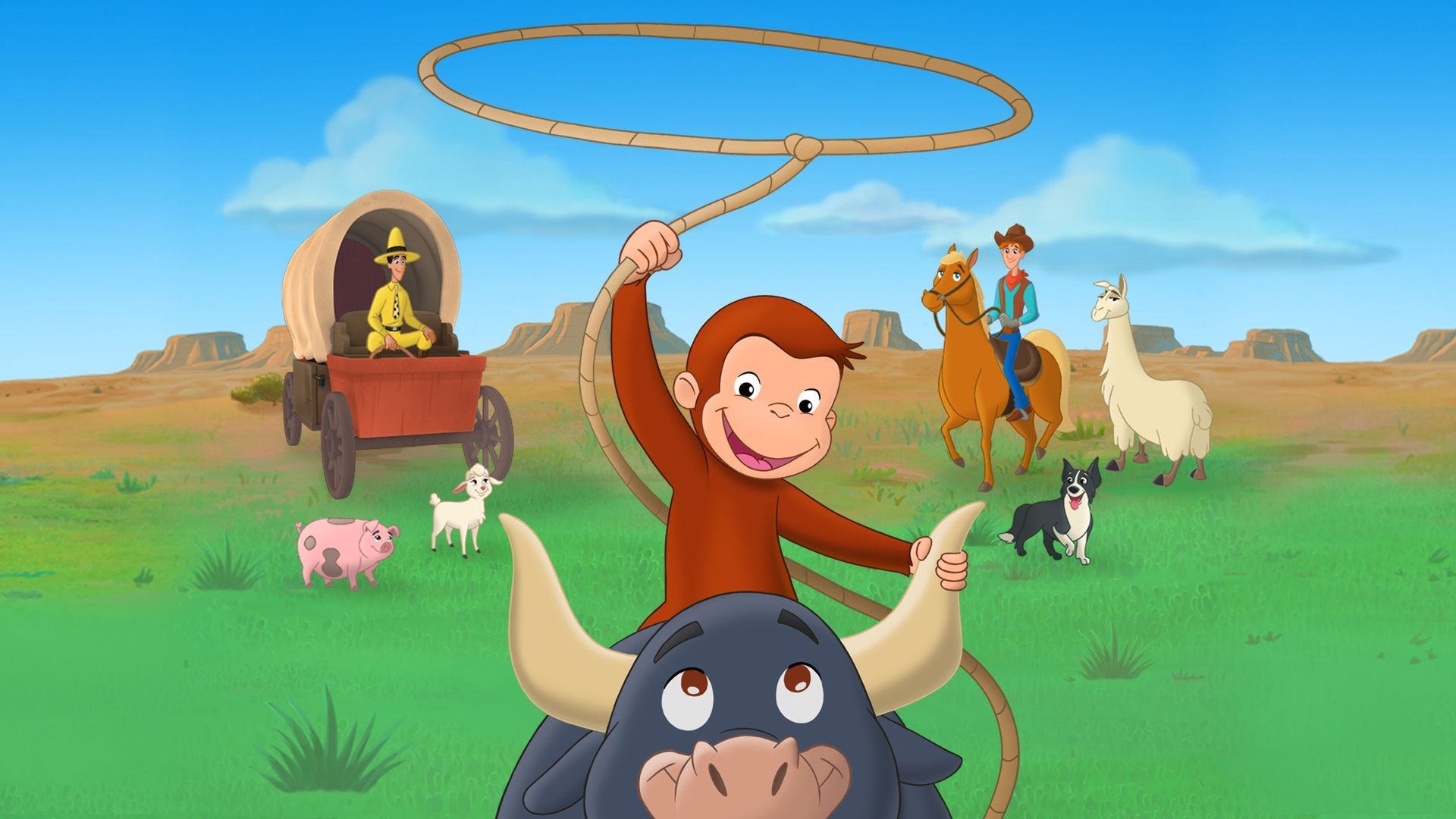 Watch Curious George: Go West, Go Wild (2020) Full Movie Online - Plex