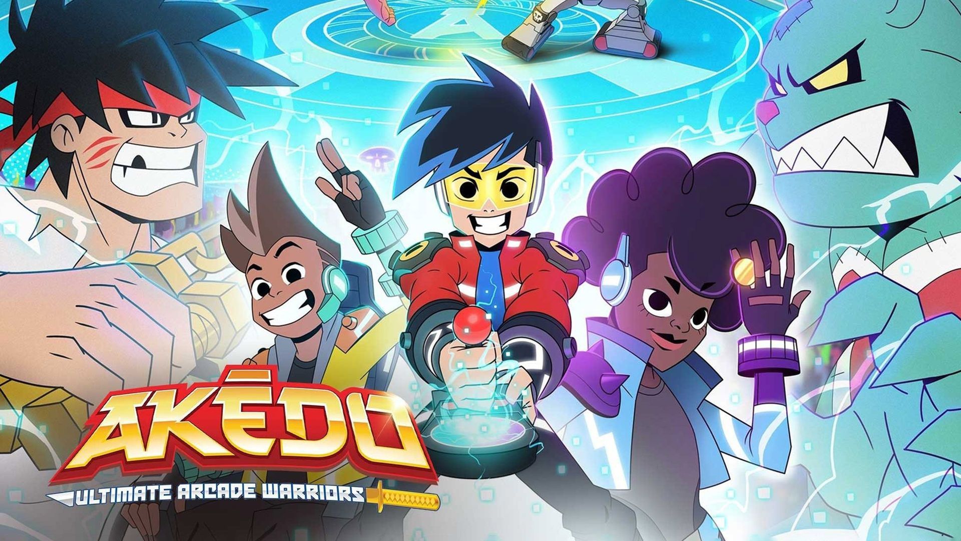 Akedo: Ultimate Arcade Warriors · Season 1 Episode 6 · Mystery Warrior ...