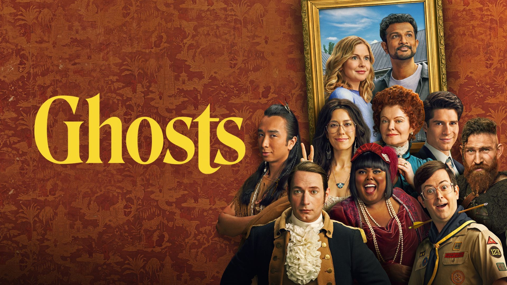 Watch Ghosts (US) • Season 3 Full Episodes Online - Plex